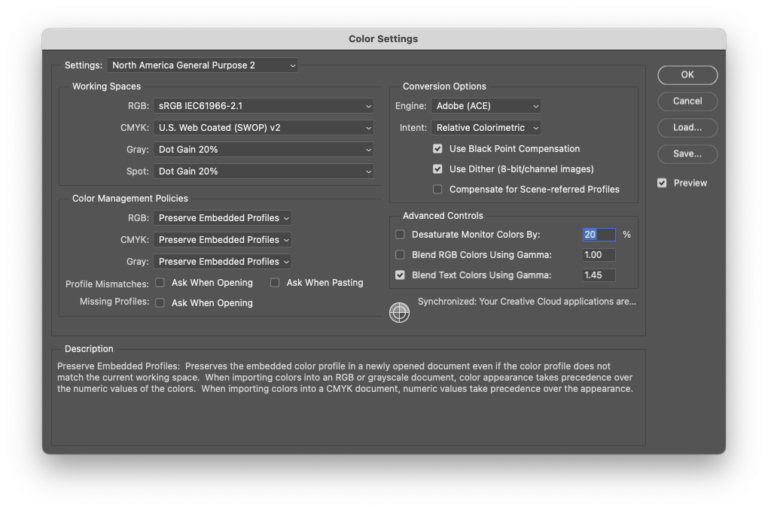 Which Color Settings Should I Use in Adobe Creative Cloud? - TruHu Blog
