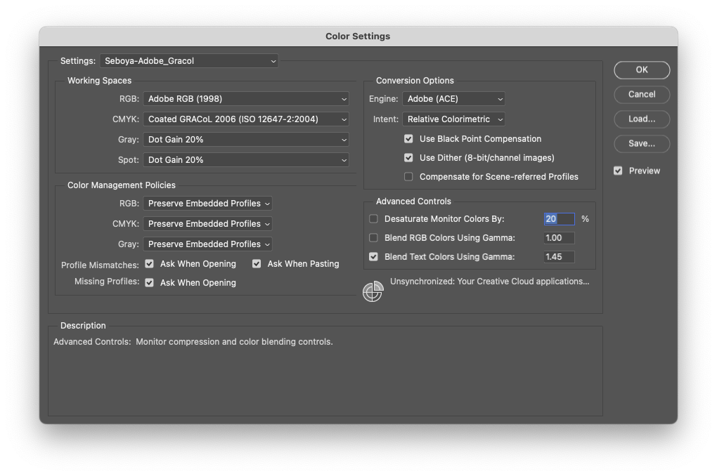 Which Color Settings Should I Use in Adobe Creative Cloud? - TruHu Blog