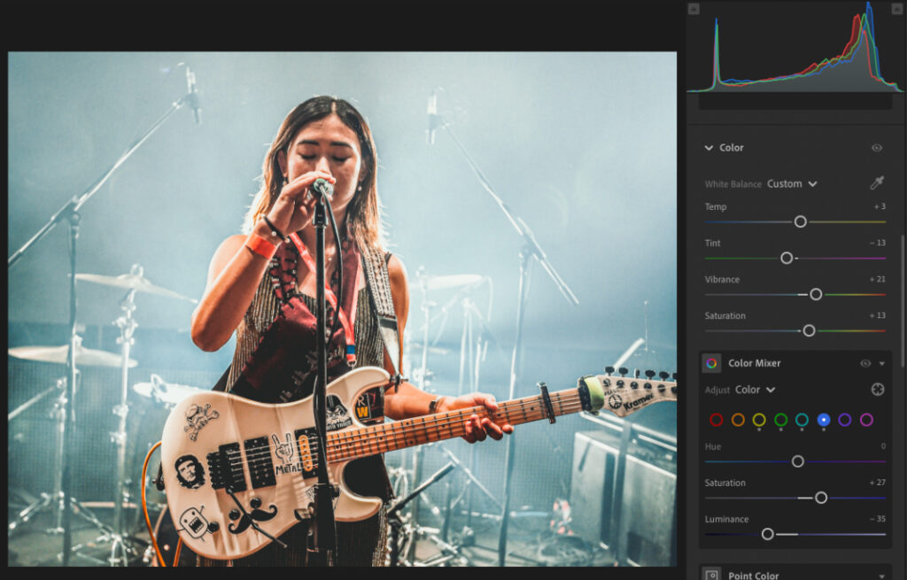 How to Edit Concert Photos - TruHu Blog