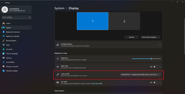Guide to Color Management Settings in Windows 10 and 11 - TruHu Guide to Color Management Settings in Windows 10 and 11 - TruHu